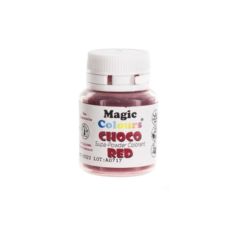 Magic Colours Supa-Powder Choco – Red 5g – Cakers World
