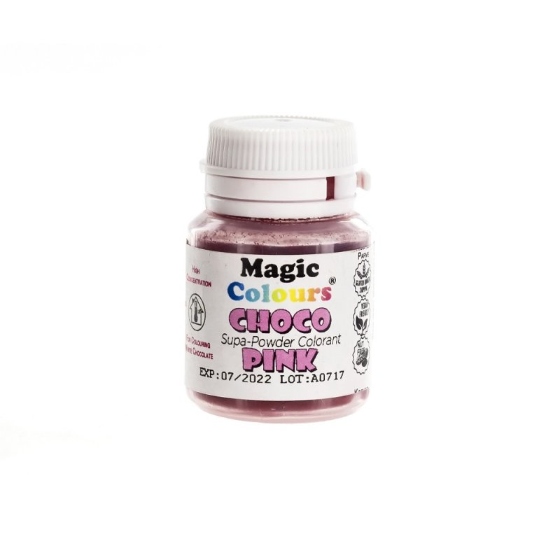 Magic Colours Supa-Powder Choco – Pink (5g) | Cakers World