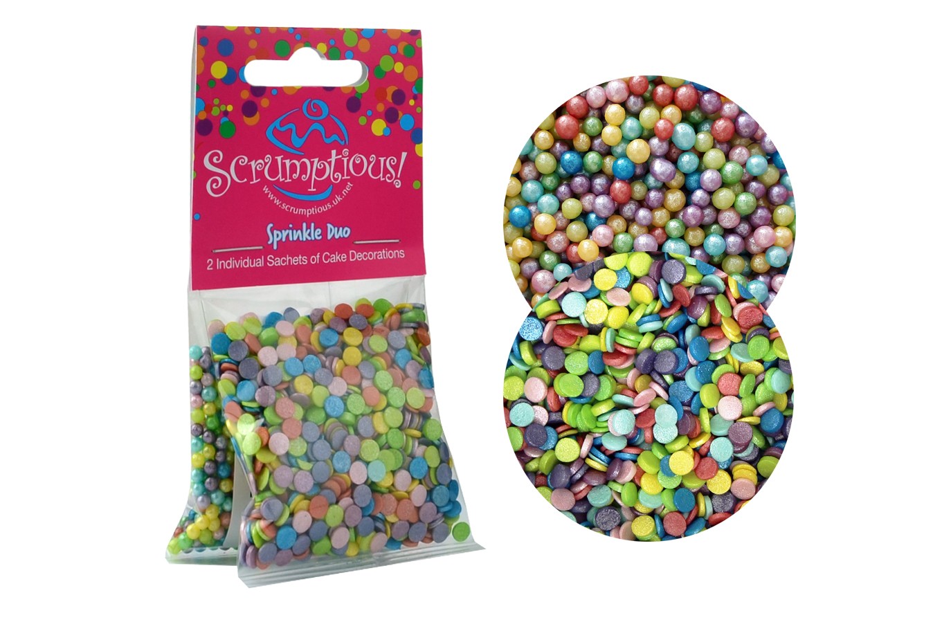 Sprinkle Duo Decorations – Cakers World