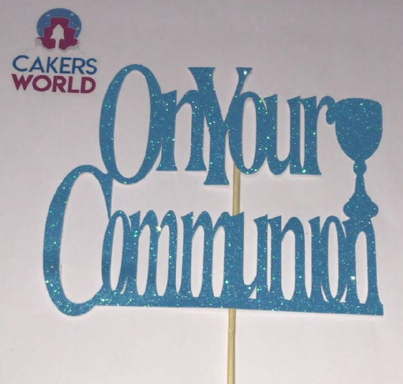 blue communion – Cakers World